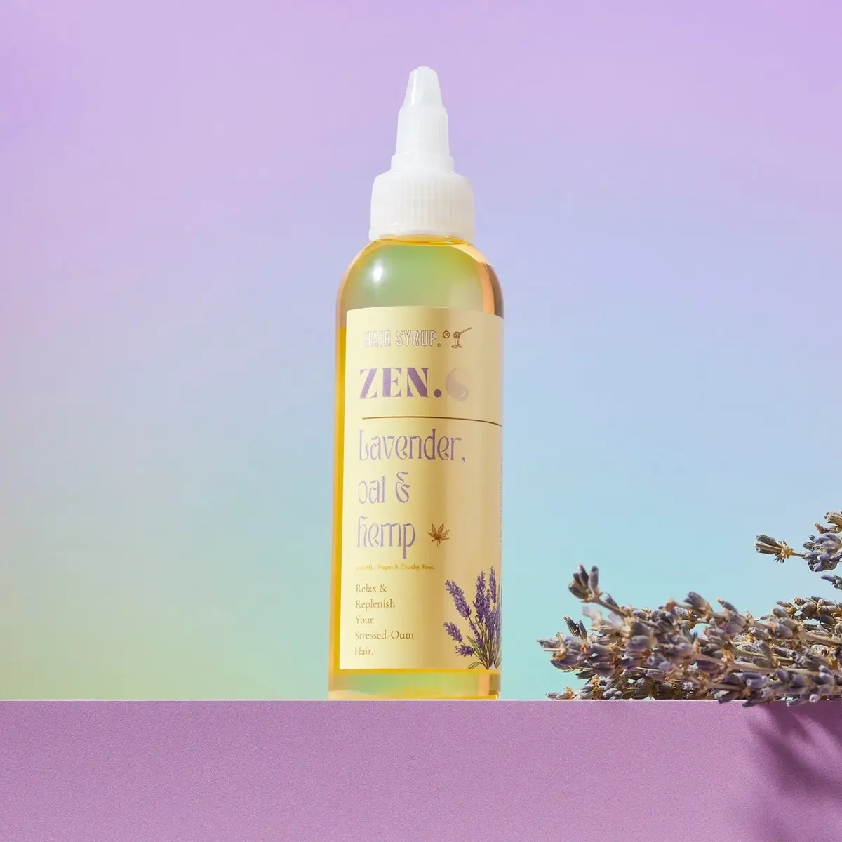 Hair Syrup Zen Calming Relaxing Lavender Infused Syrup | TikTok Shop ...